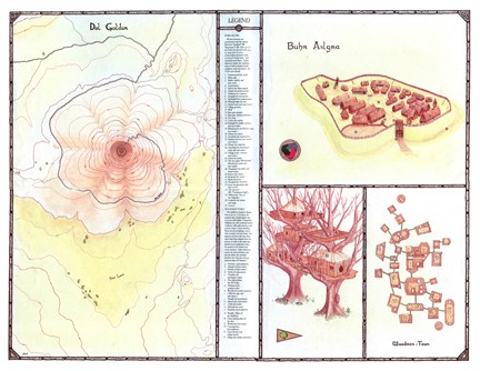 MAPA ESGAROTH - EL SEÑOR DE LOS ANILLOS | Kartele33